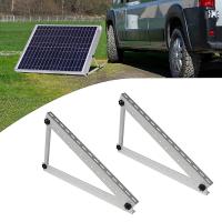 China Anodized Aluminum Solar Panel Fixing Brackets Solar Panel Flat Roof Tilt Mount for sale