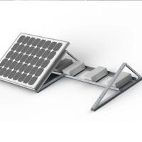 China Custom Solar PV Mounting Brackets Anodized Aluminum Alloy Material for sale