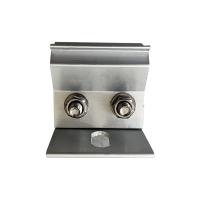 China PV mounting End Clamps For Solar Panels Installation Clips Aluminum for sale