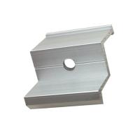 China Lightweight Solar Panel End Clamp Aluminum Alloy Photovoltaic Panel Fasterner for sale