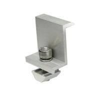 China Premium Solar Panel End Clamp Corrosion Resistance Photovoltaic Support Fixture for sale