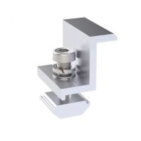 China aluminum End Clamp Solar Panel mounting Corrosion Resistance for sale