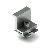 China aluminum End Clamp Solar Panel mounting Corrosion Resistance for sale