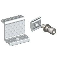 China Customized Solar Panel End Clamp Fastener Anticorrosive Photovoltaic Module Clamps for sale