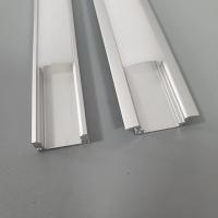 China Silver Aluminium Lamp Groove Fixture Screw Fixing Easy To Install for sale