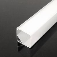 China Aluminum Alloy Lamp Lighting Fixture Groove Easy Screw Fixing Design for sale