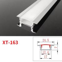 China Easy Install Anodized Aluminium Lamp Groove Lightweight Screw Fixing for sale