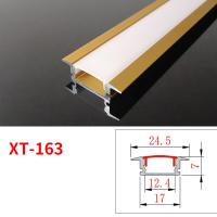 China Easy Install Anodized Aluminium Lamp Groove Lightweight Screw Fixing for sale