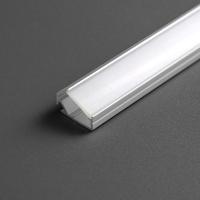 China Mounting Aluminum Light Groove Silver Screw Fixing Easy Installation for sale