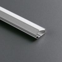 China Mounting Aluminum Light Groove Silver Screw Fixing Easy Installation for sale