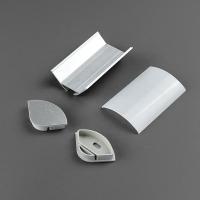 China Silver Aluminum Lamp Groove Set Strong Corrosion Resistant Easy To Install for sale