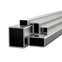 China Custom Aluminum Hollow Square Tube Welded/Seamless Aluminum Square Profile for sale
