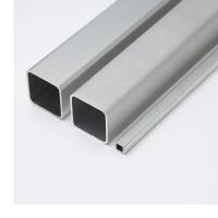 China Lightweight Aluminium Profile Square Tube Extruded Aluminium Pipe Welding for sale