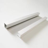 China Premium Aluminum Square Tube Decoiling Aluminum Hollow Square Tube Profiles for sale