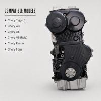 China Chery SQR481F 1.6L Long Block Engine Assembly – DOHC 16V Petrol, Fits Tiggo 3, A3, A5, V5 (Rely), Eastar, Fora for sale