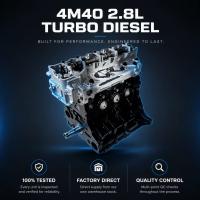 China Mitsubishi 4M40 2.8L Turbo Diesel Engine Assembly – SOHC 8V, 2835cc, Fits Pajero, L200, Delica L400, Colt, Canter for sale