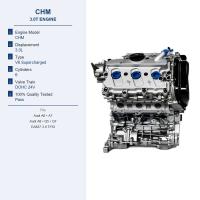 China Audi CHM EA837 3.0T Supercharged V6 Engine Assembly – 2995cc DOHC 24V, Fits A6, A7, A8, Q7 for sale
