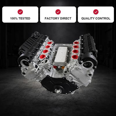 China Land Rover 5.0L V8 AJ133 508PN Petrol Engine Assembly Long Block for sale
