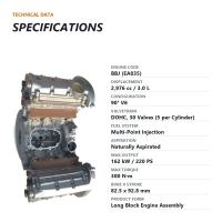 China EA835 BBJ Engine Long Block Assembly for Audi A4 B6 A6 C5 A8 D3 3.0 V6 30V Petrol Engine Replacement 162 kW Motor for sale