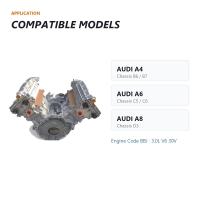 China EA835 BBJ Engine Long Block Assembly for Audi A4 B6 A6 C5 A8 D3 3.0 V6 30V Petrol Engine Replacement 162 kW Motor for sale