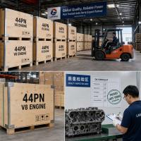 China Land Rover 448PN 4.4L V8 Petrol Bare Engine Long Block – Twin-Turbo Replacement Engine for sale
