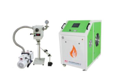 China OK-M210 Vertical Rotatable Vacuum Sealing System for Quartz Tubes with 0-100 RPM Speed and 2800°C Oxy-Hydrogen Flame for sale