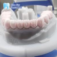 China Rectangular Layered Zirconia Teeth Multilayer Before Glazing for sale