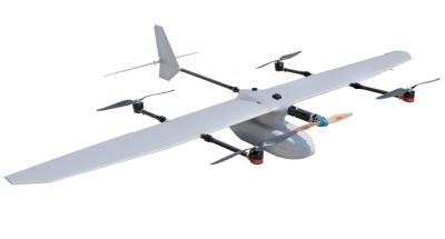China JT-300 VTOL fixed-wing UAV can fly for 5.5 hours with pure electric power and reach an ultra-high altitude of 7,300 meters. for sale