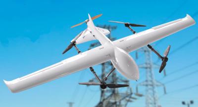 China JT-370C medium-sized long-endurance compound-wing UAV， It can carry a load of 10kg, requires no equipment for takeoff, and is not restricted by the site. for sale