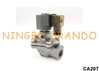 China CA20T Right Angle 3/4″ Dust Collector Pulse Jet Valve 24VDC 220VAC for sale