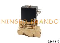 China 1/2'' 321H35 High Pressure Brass Solenoid Valve 40 Bar 24VDC 220VAC for sale