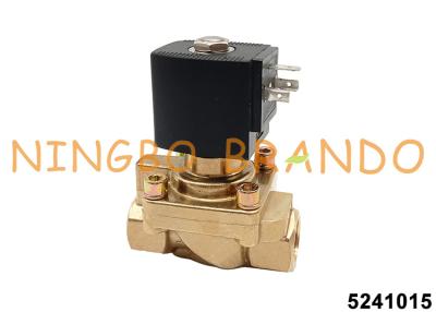 China 1/2'' 321H35 High Pressure Brass Solenoid Valve 40 Bar 24VDC 220VAC for sale