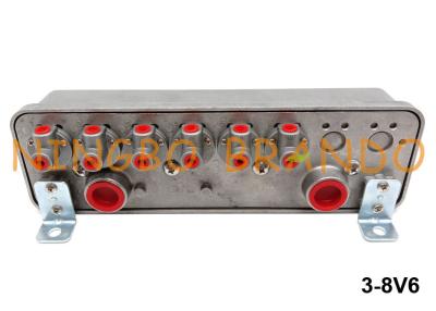 China 3-8V6 Goyen Type Solenoid Pilot Valve Enclosure 12V 24V DC 110V 220V AC for sale