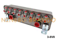 China 3-8V8 Goyen Type 8pcs RCA3D Solenoid Pilot Valve And Enclosure for sale