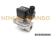 China SCG353A043 3/4'' Right Angle Pulse Jet Valve 353 Series 24V 220V for sale