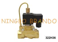 China 3/4'' 322H36 Parker Type High Pressure Solenoid Valve Normally Open 24V 220V for sale