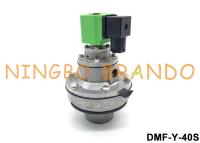 China DMF-Y-40S 1-1/2'' Embedded Dust Collector Valve 220V AC 24V DC for sale