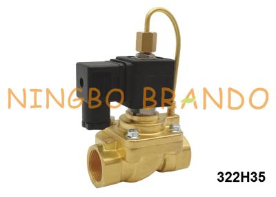 China 322H35 Parker Type High Pressure Normally Open Solenoid Valve 24V 110V 220V for sale