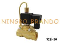 China 322H36 Parker Type Solenoid Valve Normally Open High Pressure 24VDC 220VAC for sale
