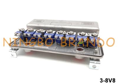 China 3-8V8 Goyen Type 8pcs RCA3D Solenoid Pilot Valve And Enclosure for sale