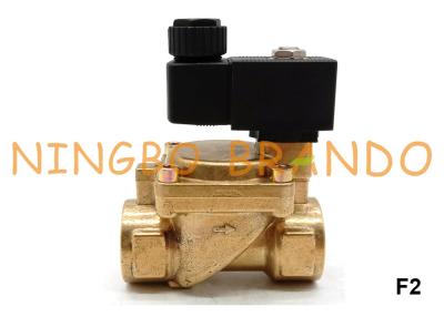 China 3/4'' 16 bar 2 Way Normally Closed Brass Solenoid Valve 12V 24V 110V 220V for sale
