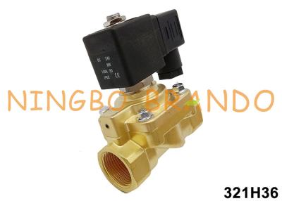 China 3/4'' 321H36 High Pressure Brass Solenoid Valve 40 Bar 24VDC 220VAC for sale