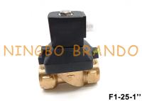 China 2/2 Way Servo-Assisted Brass Solenoid Valve 3/8'' to 2'' 16 bar for sale