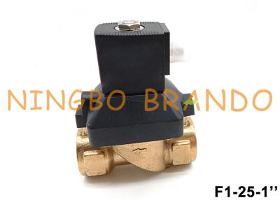 China 2/2 Way Servo-Assisted Brass Solenoid Valve 3/8'' to 2'' 16 bar for sale