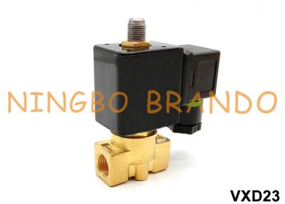 China 3 Way 1/8'' 1/4'' Air Compressor Solenoid Valve 24VDC 220VAC for sale
