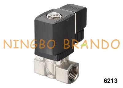 China Stainless Steel Solenoid Valve 6213 A 3/8 1/2 3/4 10.0 13.0 20.0 25.0 NBR EPDM FKM for sale