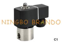 China 3/2 Way Direct Acting Stainless Steel Solenoid Valve 1/8'' 1/4'' 12V 24V 110V 220V for sale