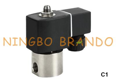 China 3/2 Way Direct Acting Stainless Steel Solenoid Valve 1/8'' 1/4'' 12V 24V 110V 220V for sale