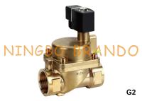 China 4 MPa High Pressure Brass Solenoid Valve 1/4'' 3/8'' 1/2'' 3/4'' 1'' 2'' 24V 110V 220V for sale