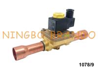 China 1 1/8'' 1078/9 Castel Type Refrigeration Solenoid Valve 1078/9A6 220V 230V for sale